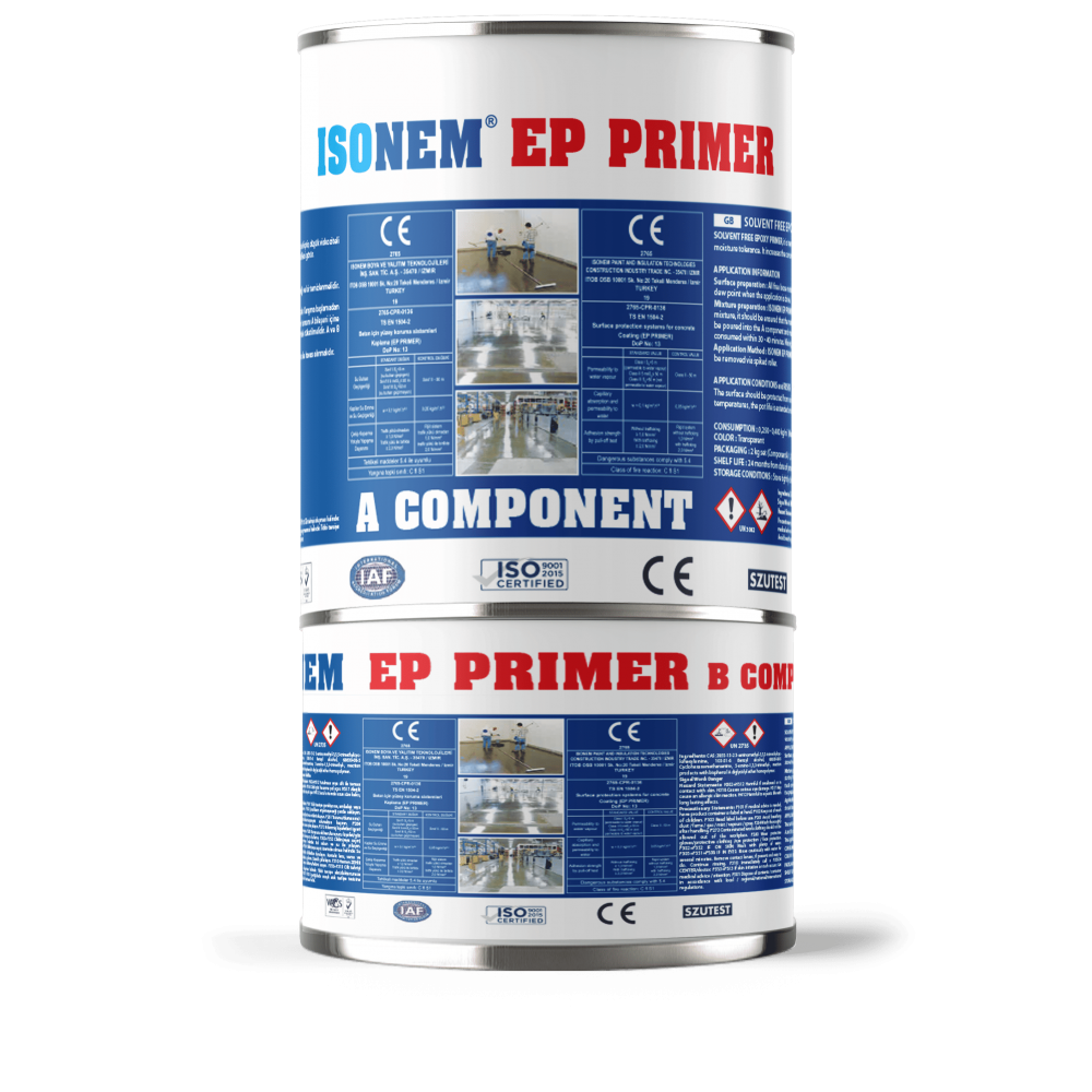 EP PRIMER - Solventsiz Epoksi Astar